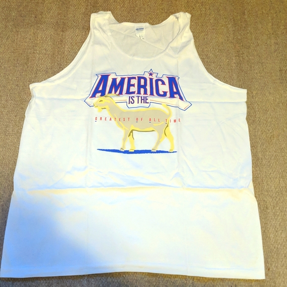 Barstool | Shirts | Barstool Sports America Is The Goat Tank Top | Poshmark